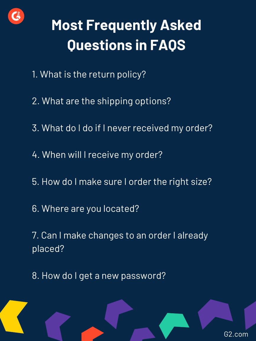30 Awe-Inspiring FAQ Page Examples You Need to Check Out