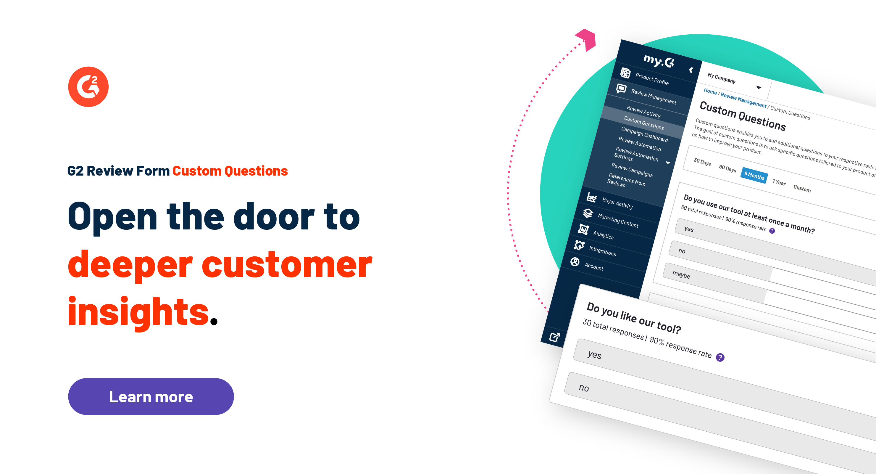 G2 | Add Custom Questions to Your G2 Review Form